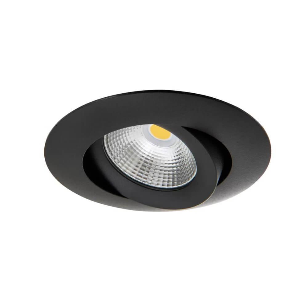 Airam Compact Tilt, 5W, 400lm, IP44, himmennettävä, Ø80*39mm